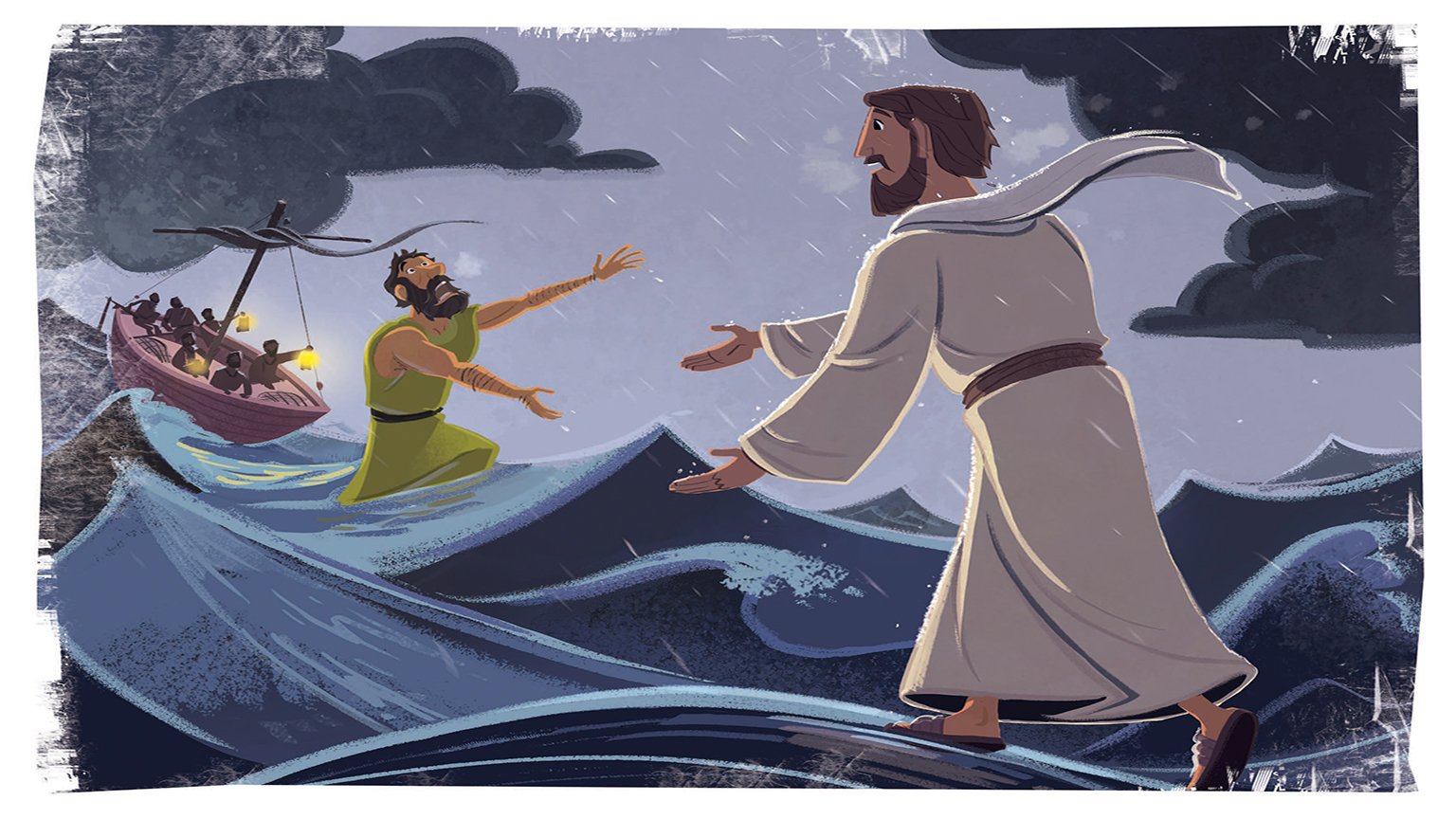 TLIC Family. 100 DAYS WITH JESUS. DAY 32: THE DAY JESUS WALKED ON WATER. – TLICfamily