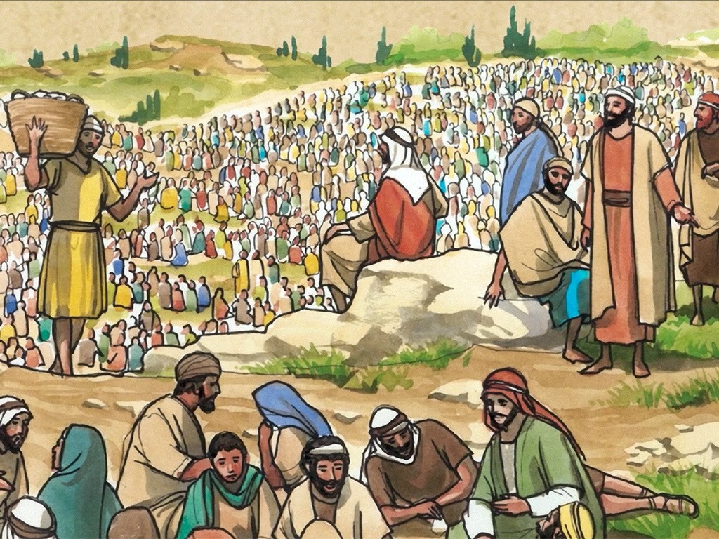 TLIC Family. 100 DAYS WITH JESUS. DAY 34: THE DAY JESUS FED A CROWD OF ...