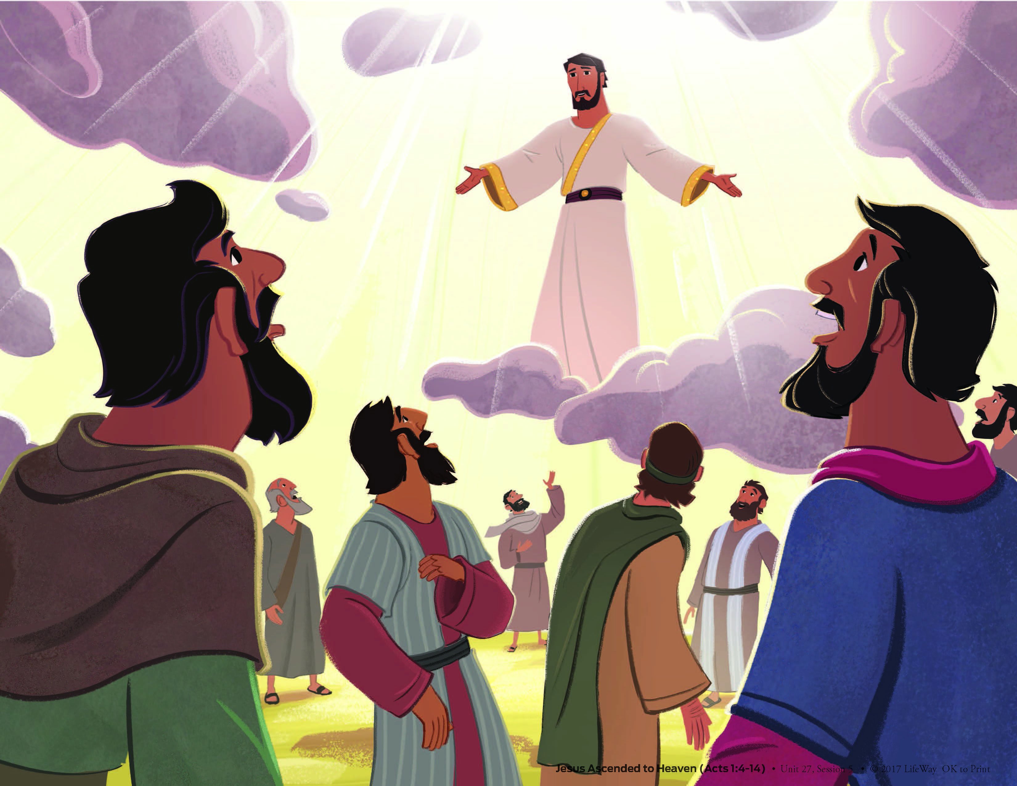 TLIC Family. 100 DAYS WITH JESUS. DAY 99: THE DAY JESUS ASCENDED INTO ...